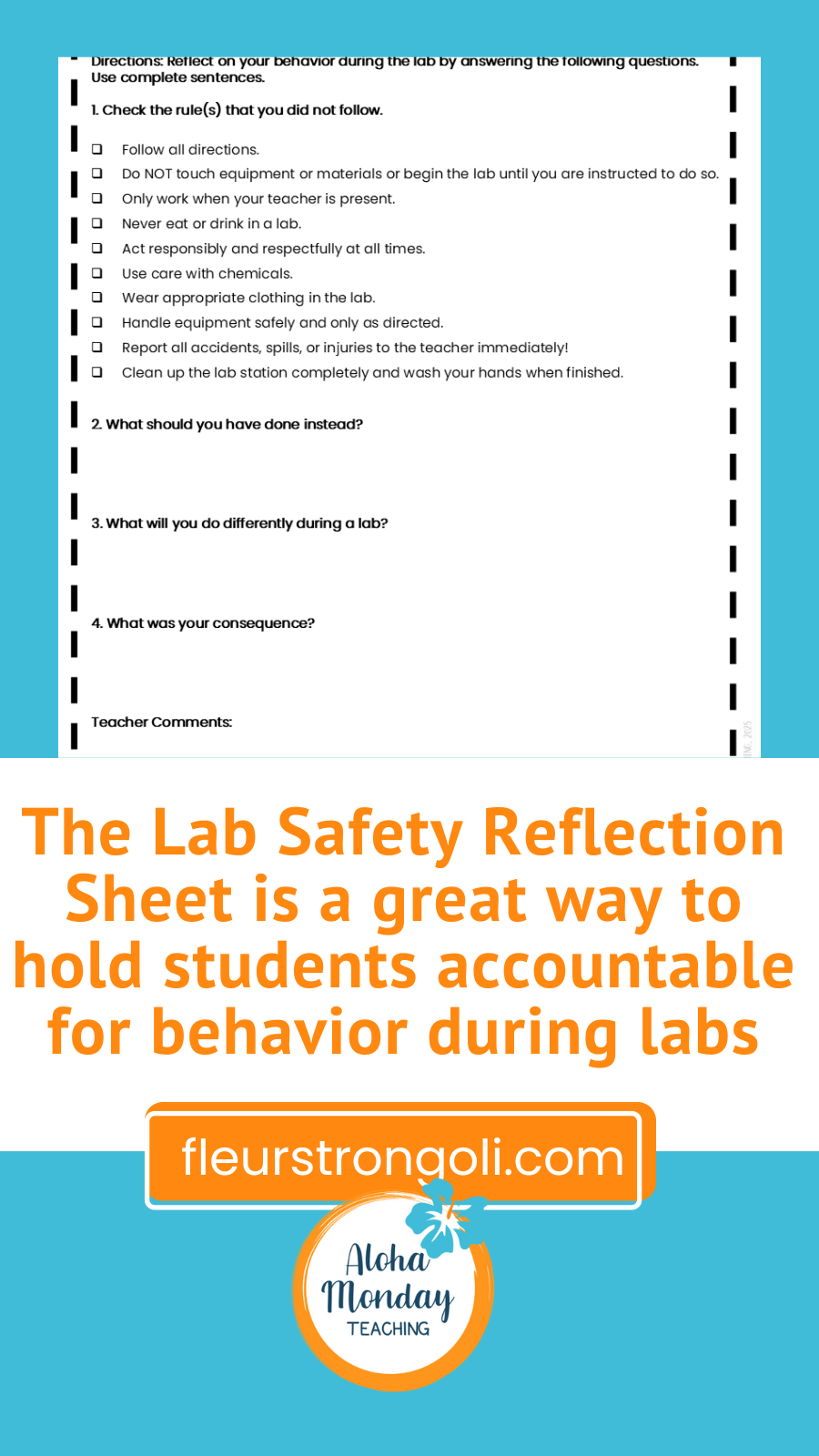 How Do I Make Sure My Students Follow Science Safety Lab Rules? - Aloha ...